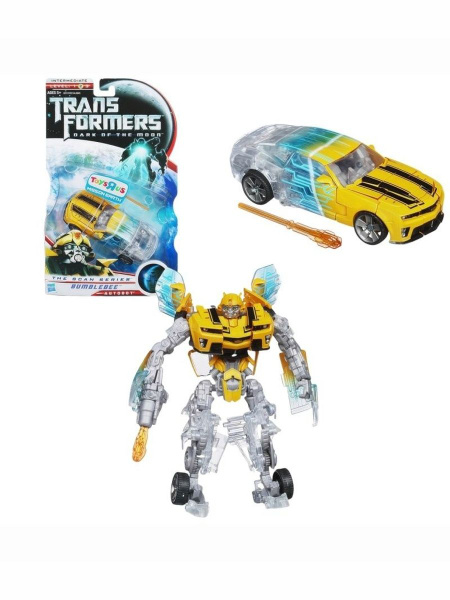 Трансформеры Игрушка хасбро Deluxe Class Bumblebee Scan Series ...