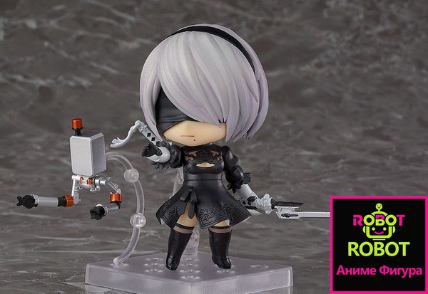 SQUARE ENIX аниме фигура/NENDOROID #1475 NieR: Automata 2B/ ROBOT ...