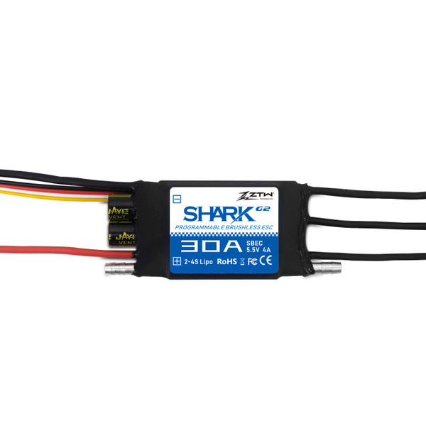 ZTW 32-Bit 30A Shark G2 ЭСК Бесколлекторный регулятор Подводный ...