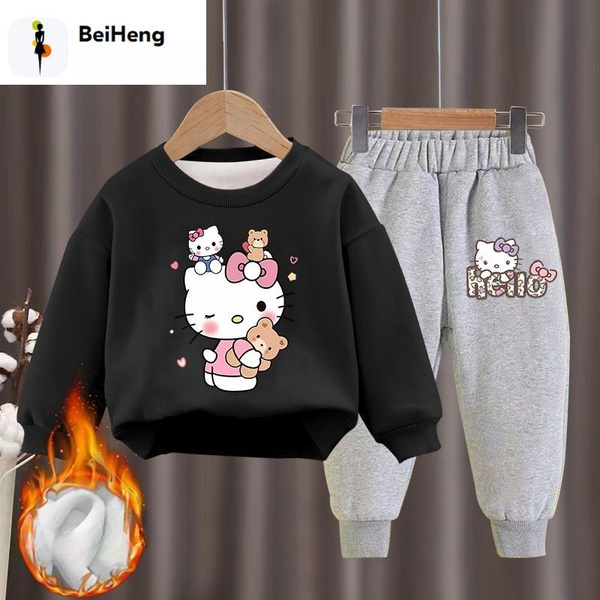 Комплект одежды Девочки черный сапфир, размер 100 Политекс Китай На ...