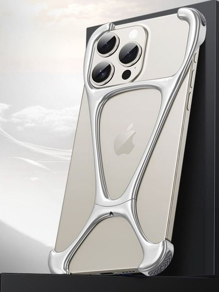 YNOT Дизайнерский премиум Чехол из Авиационной Стали для iPhone 15 ...