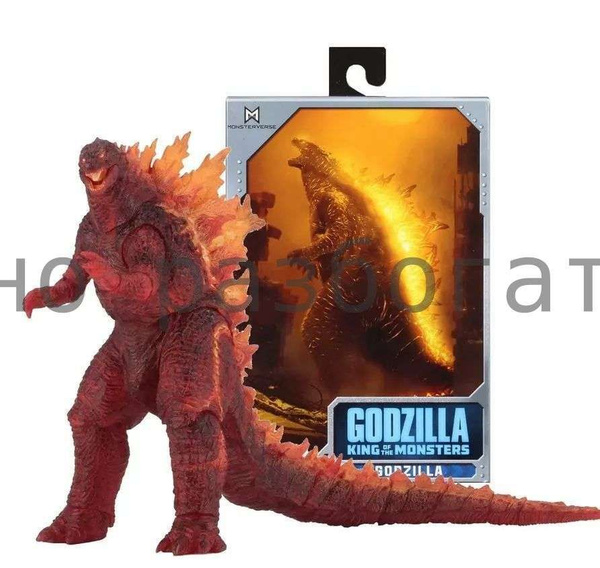 Фигурка Годзилла Король монстров, огненный / Godzilla Red lotus (16см ...