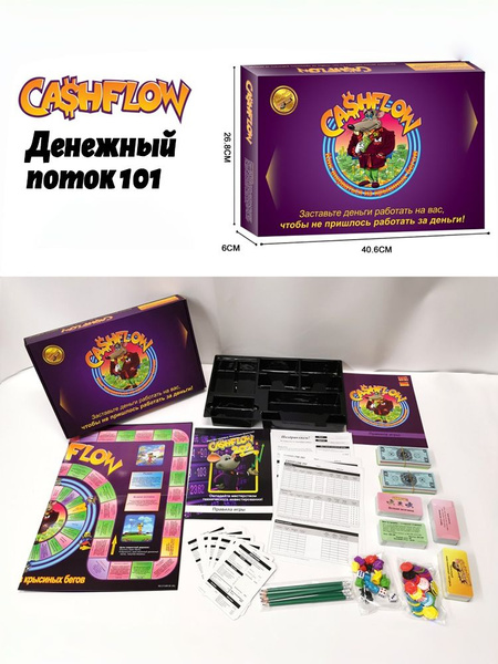 Финансовая игра CashFlow 101+202 для обучения купить на OZON по низкой ...