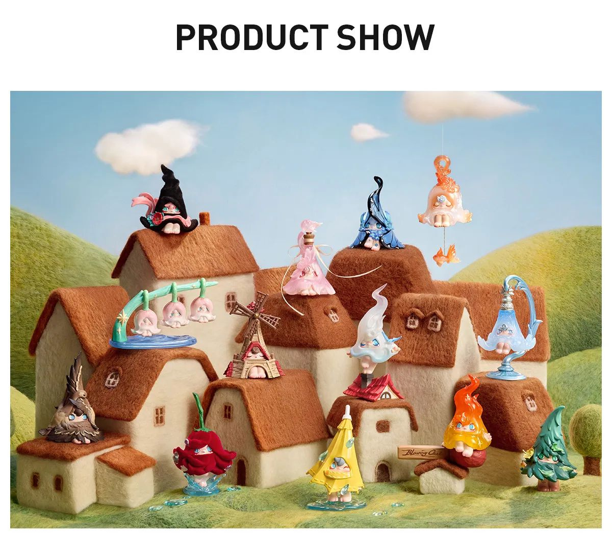Коллекционные фигурки POP MART 1001MOONS Wind's Intention Series ...