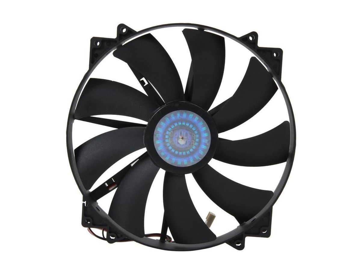 Бесшумный вентилятор Cooler Master MegaFlow 200 - Втулка с подшипником ...
