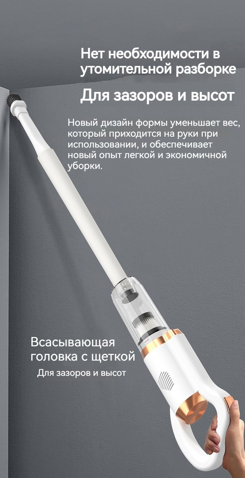 Новый бытовой многофункциональный беспроводного вертикальный пылесос ...
