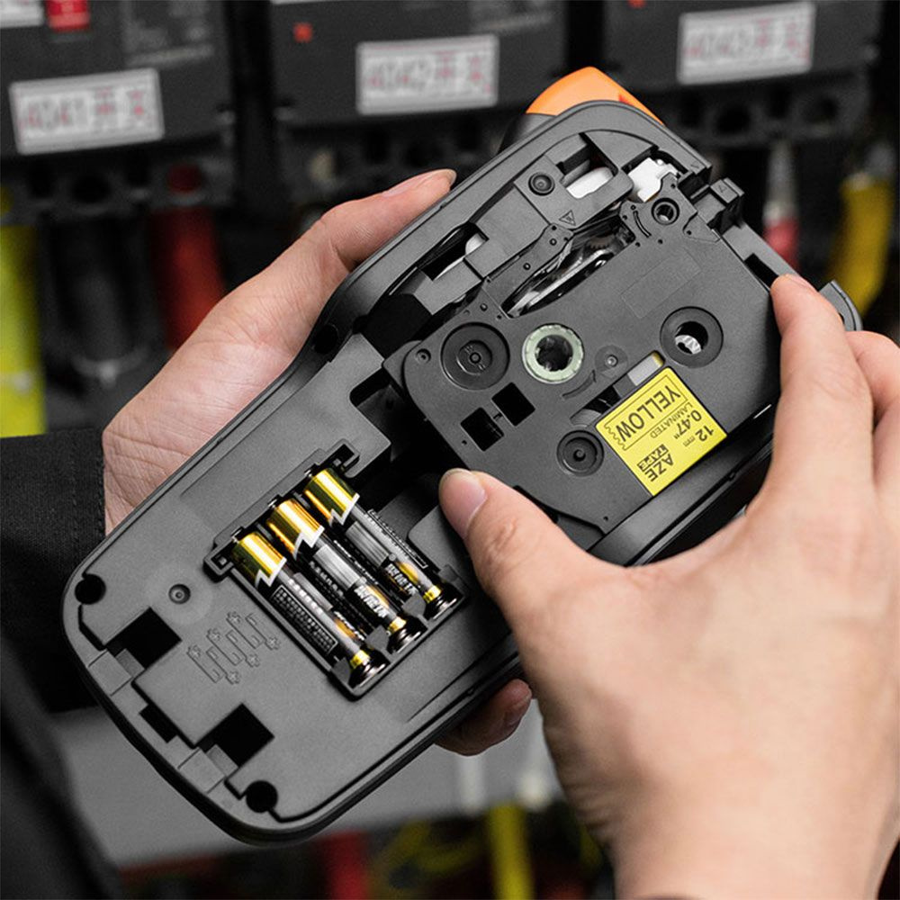 Aimo Принтер для наклеек/этикеток термотрансферный E1000 PRO, черный, оранжевый купить на OZON ...