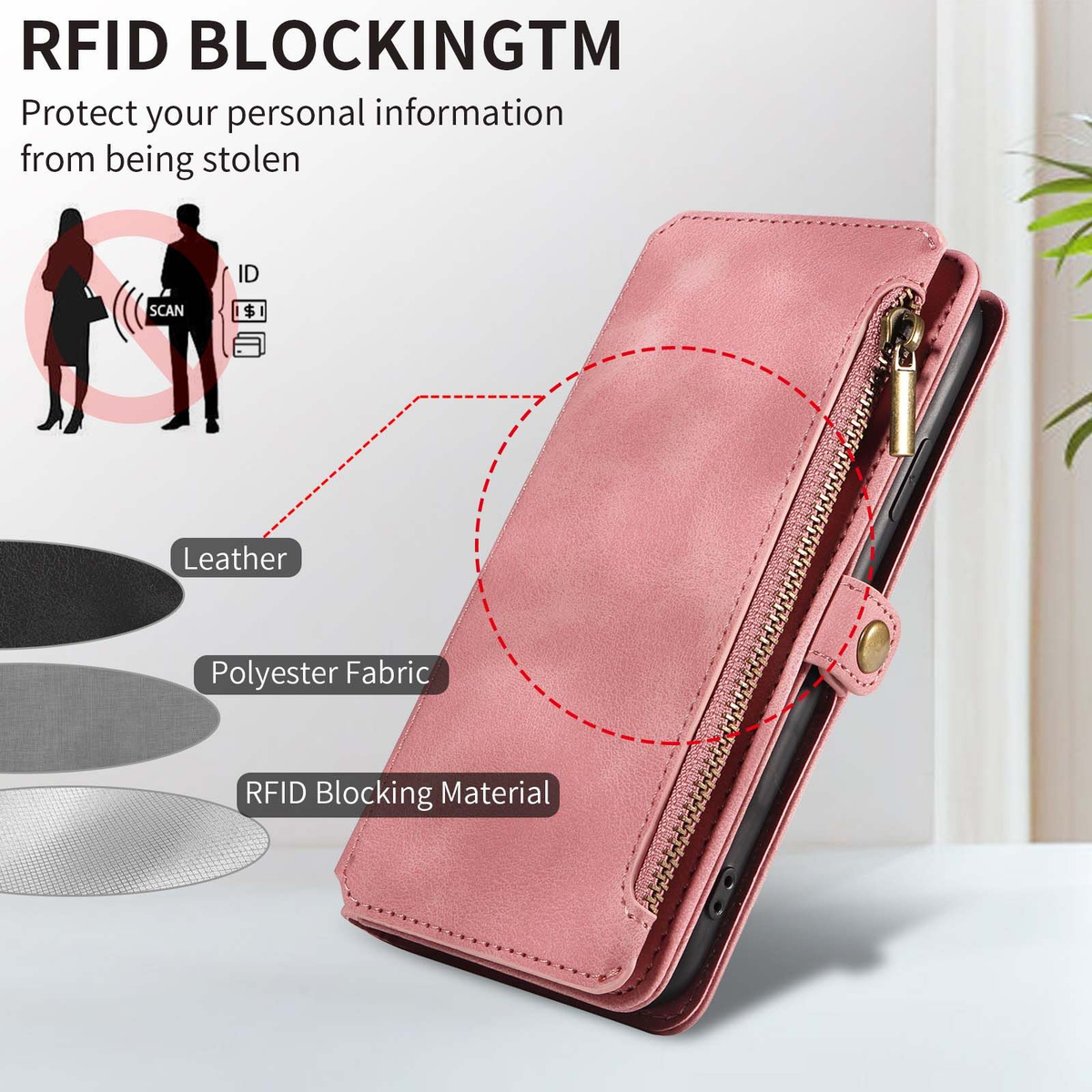 Стильный кожаный защитный флип-чехол для Redmi Note 12 pro 5G (Редми ...