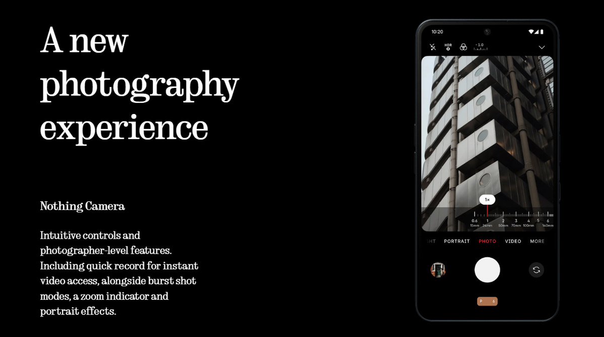 Смартфон Nothing Phone 3a Pro Глобальная версия eSIM+Nano SIM 256 ГБ 12 ...