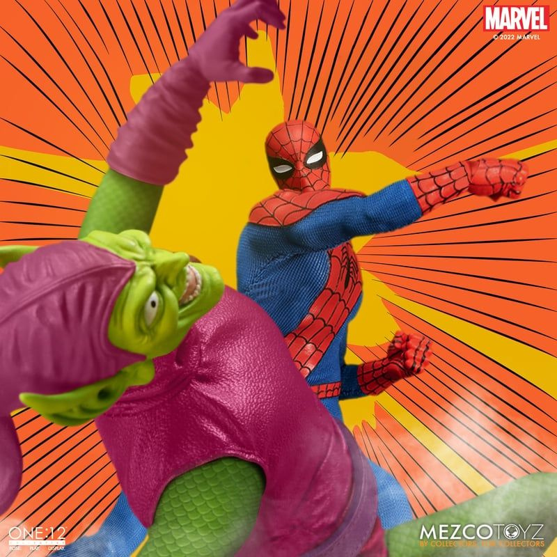 фигурки Mezco Toyz One:12 Marvel Legends Series Action Figures Green ...