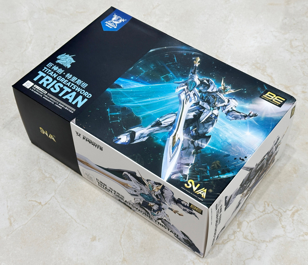 SNAA TITAN GREATSWORD TRISTAN Сборная модель 1/144 BE HG SC-002 The Round Table Knights купить ...