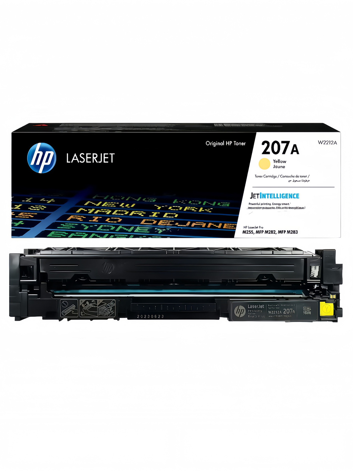 Комплект картриджей HP 惠普207A, Черный (black), для лазерного принтера ...