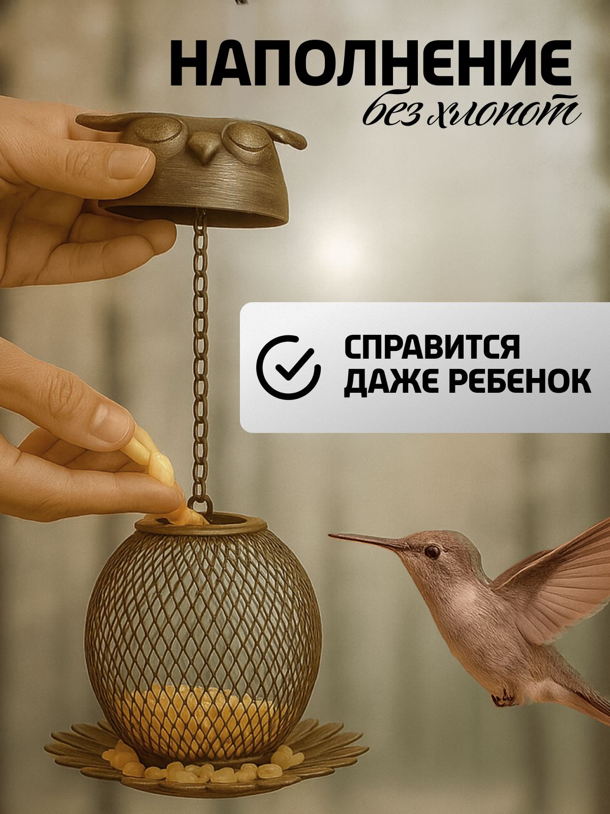 Conflate Кормушка,15.5х15.5х15см купить на OZON по низкой цене (3205540322)