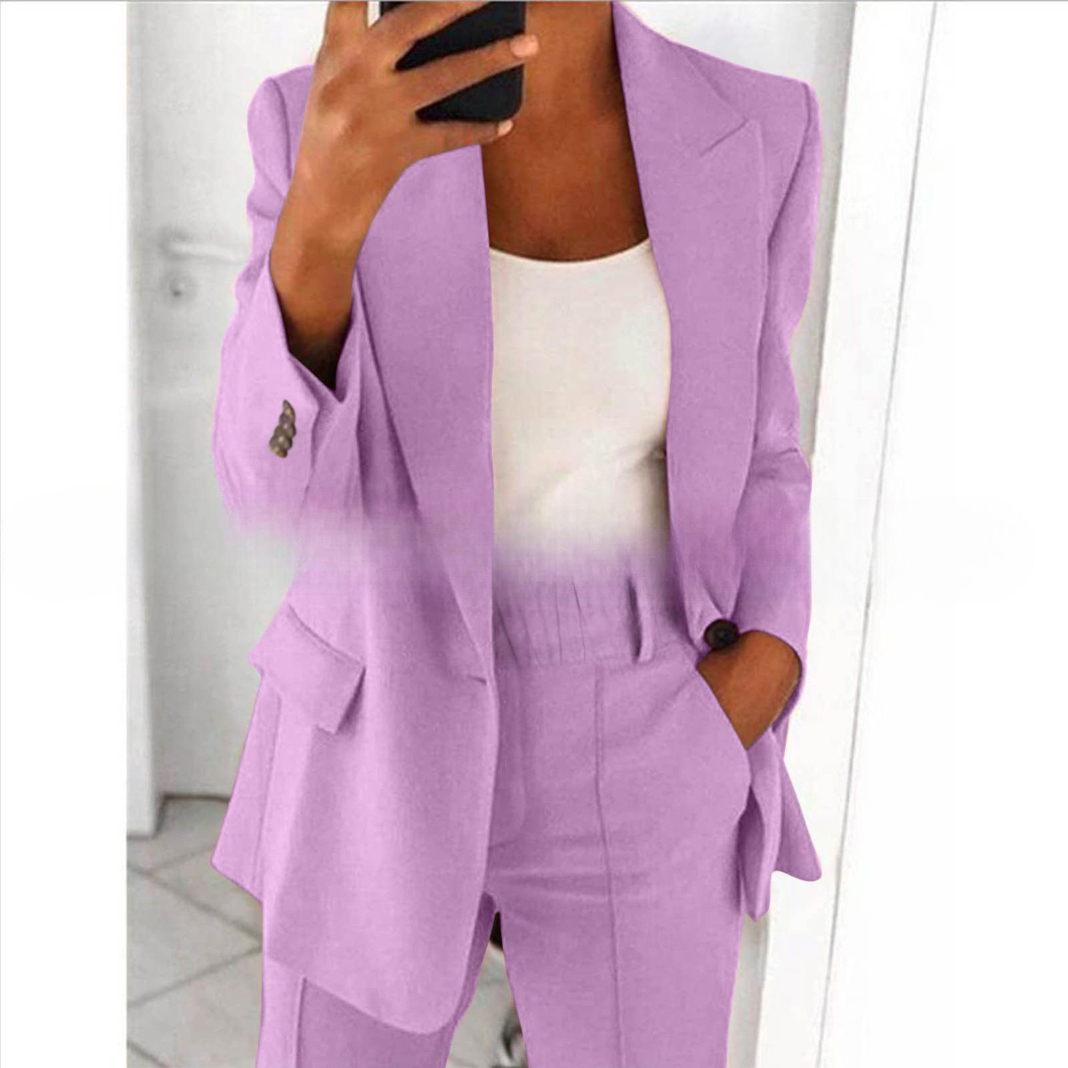 Комплект одежды Женский Zara Офисный/школьный желтый, размер 44 Полиэфирное волокно Однотонный ...