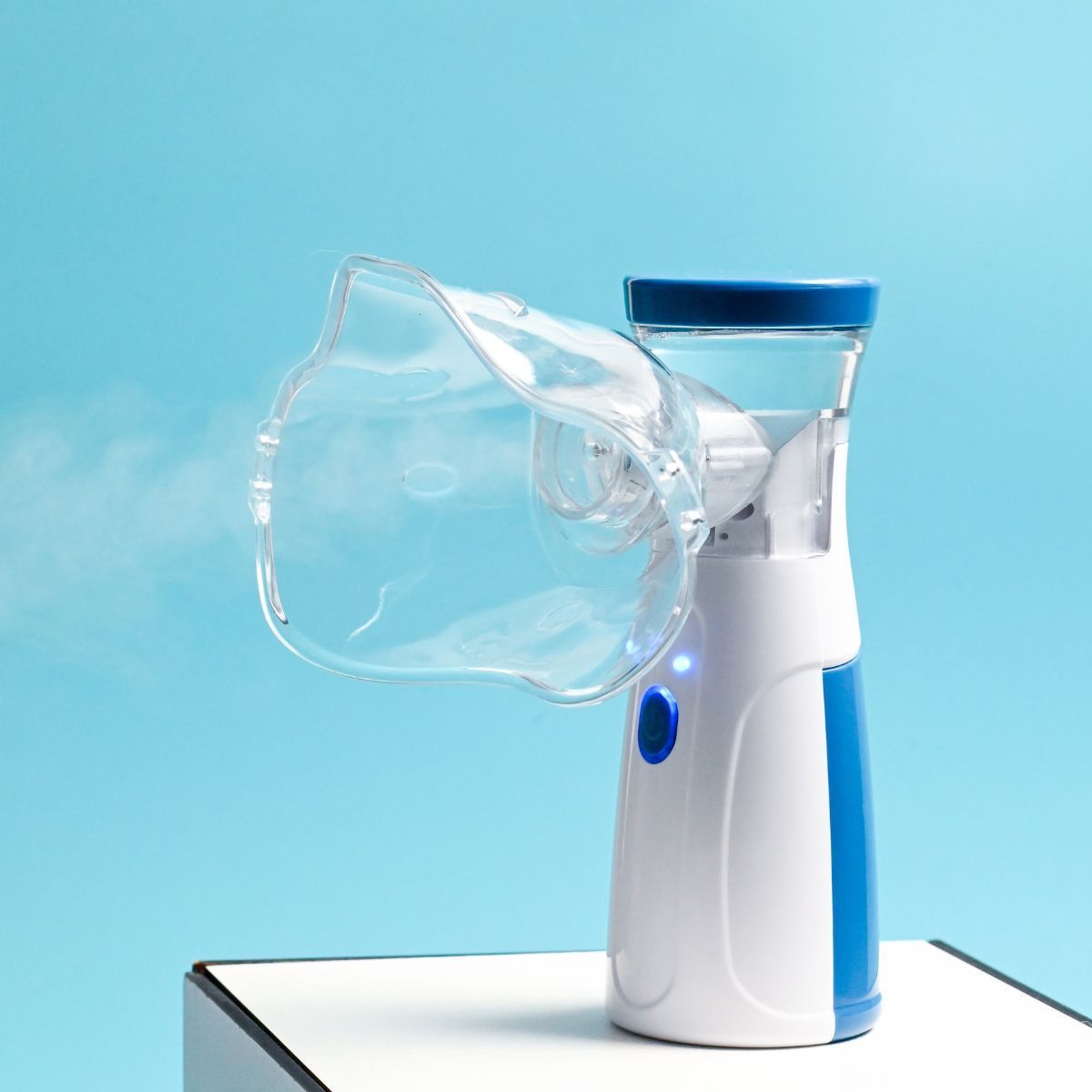 Ингалятор небулайзер портативный с тремя насадками бесшумный ...