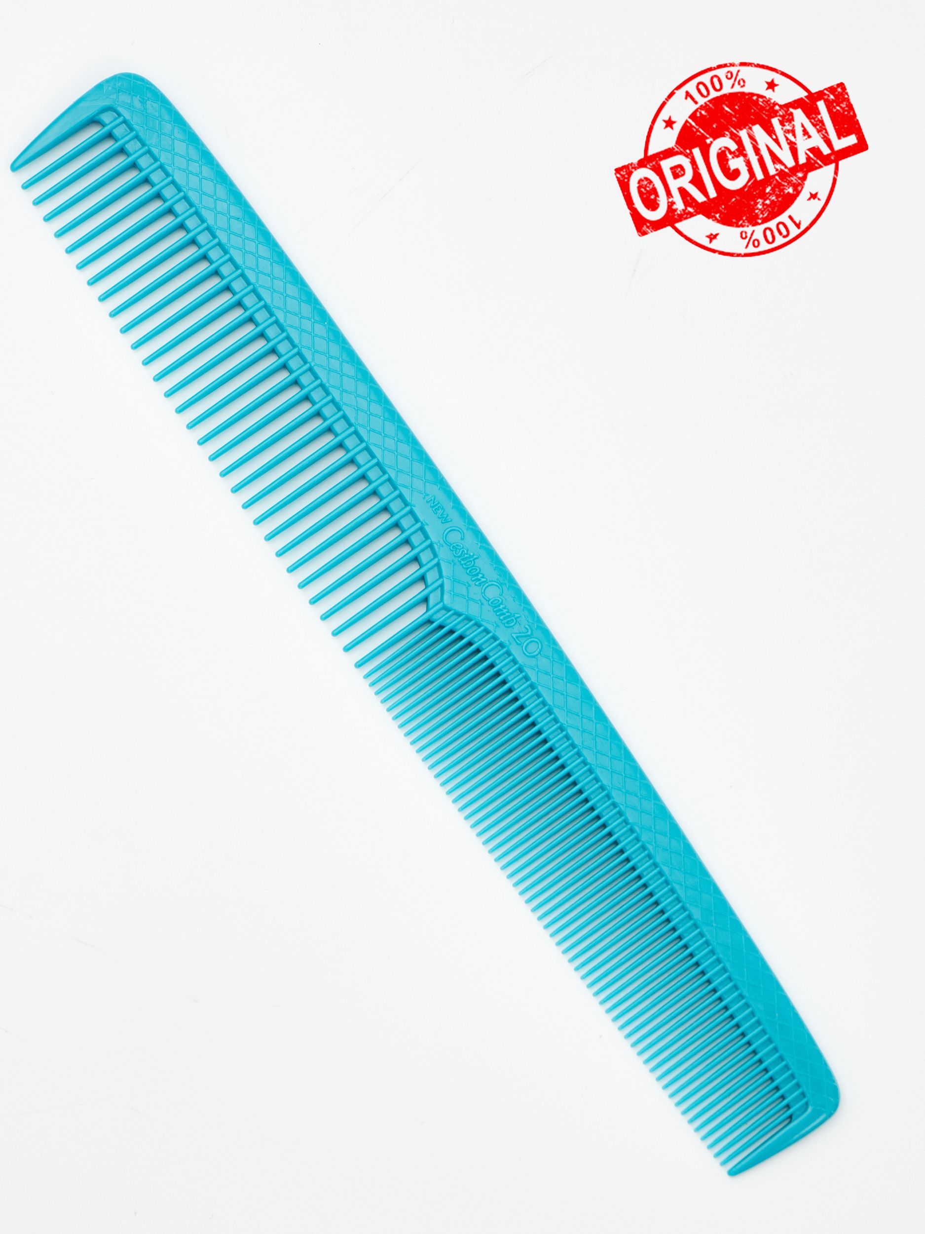 Расческа для стрижки волос New Cesibon comb 20 Бирюзовая купить на OZON ...