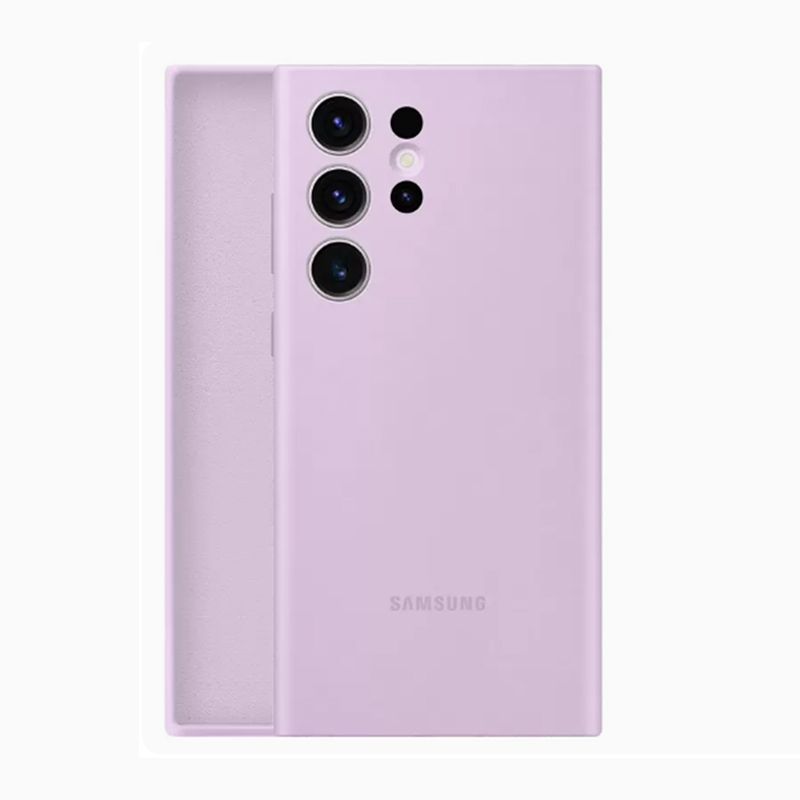 Оригинальный силиконовый чехол для Samsung S23 Ultra синий - купить с ...