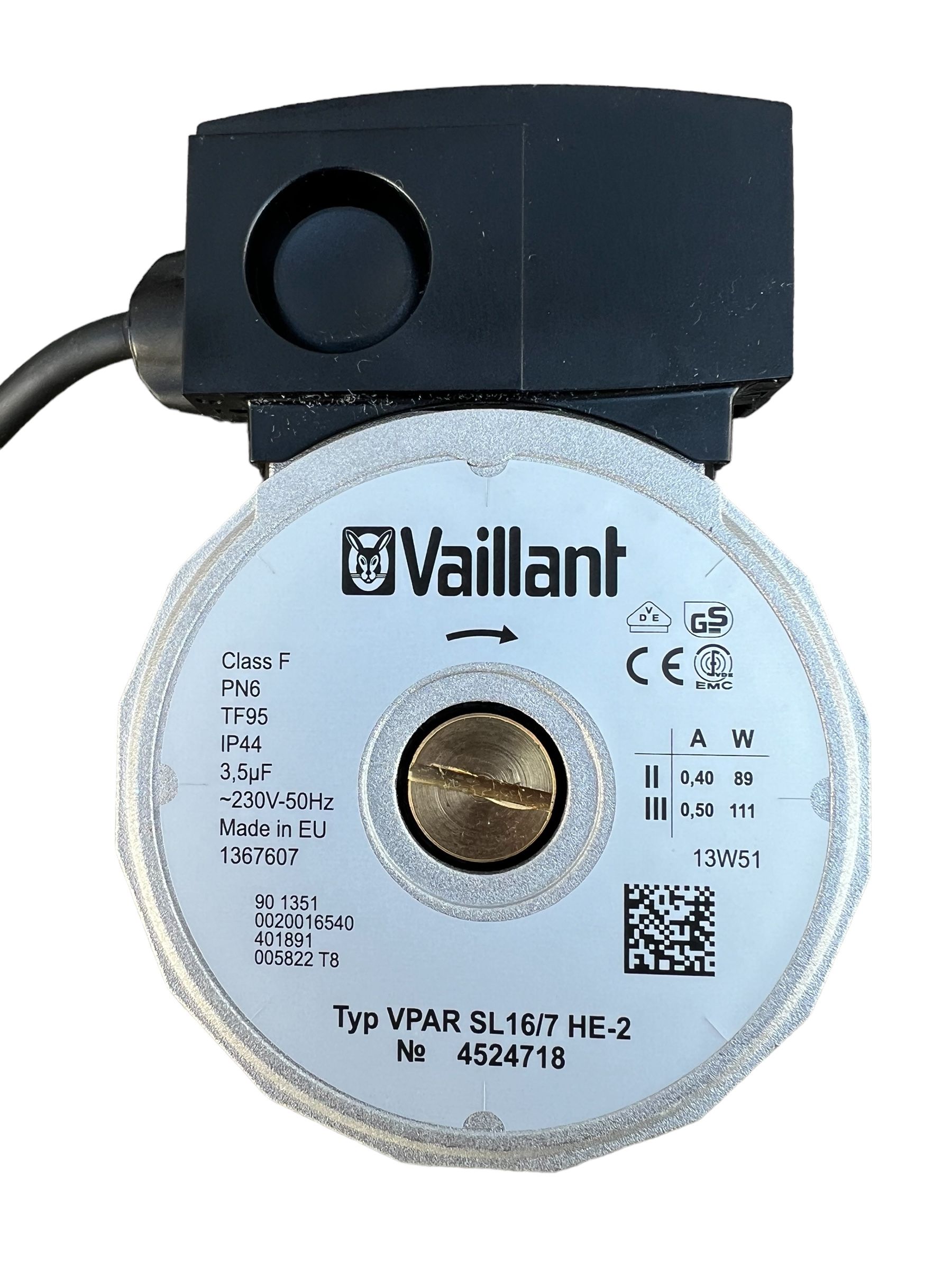 Насос котла VAILLANT VPAR SL16/7 HE-2 купить на OZON по низкой цене ...