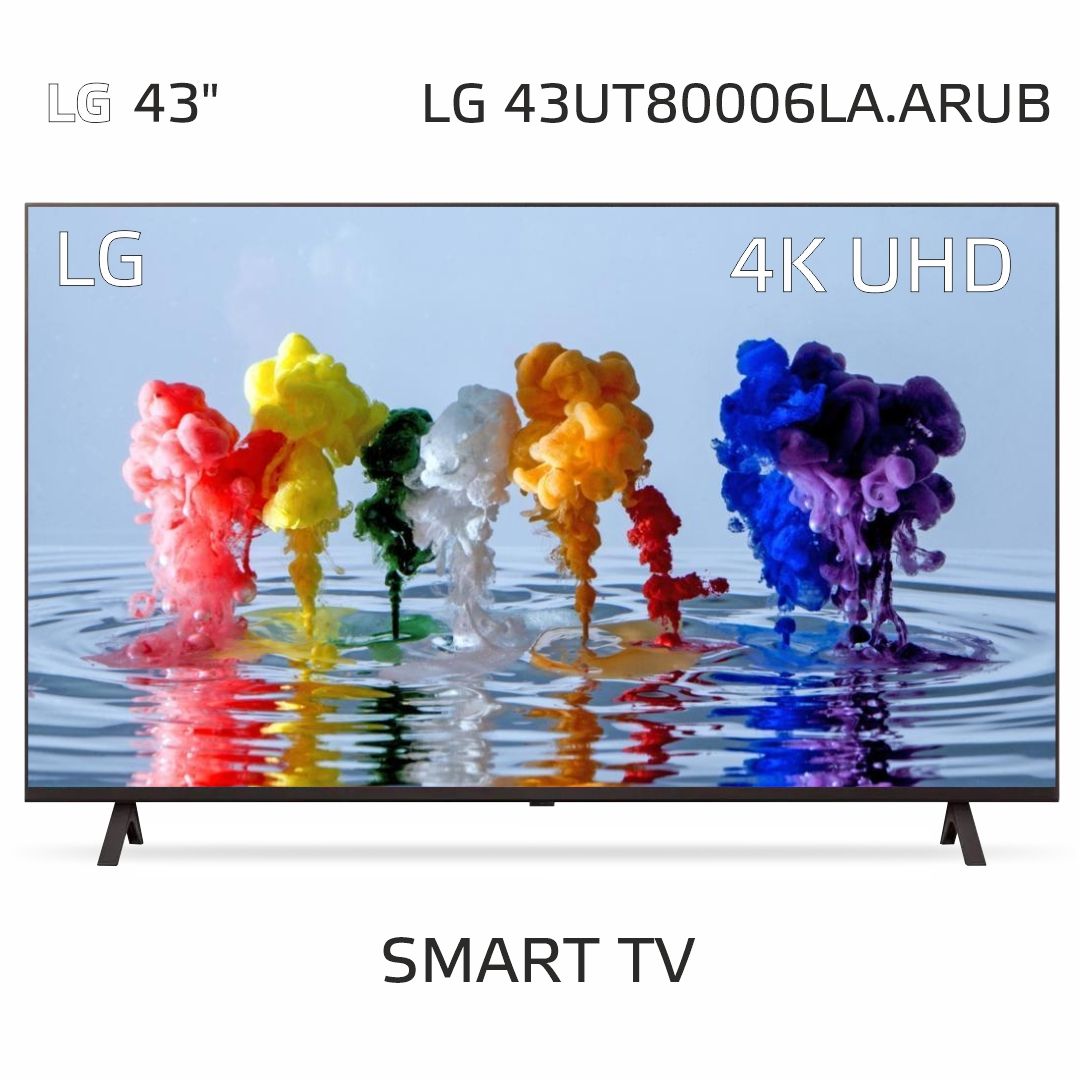 LG Телевизор 43UT80006LA / Smart TV, HDR 43" 4K UHD, черный купить на ...