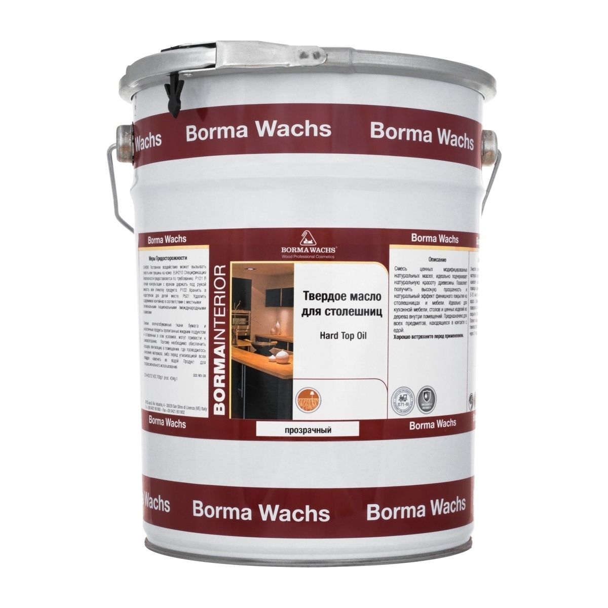BORMA WACHS Масло для дерева, Масляная, Полуматовое покрытие, 5 л ...