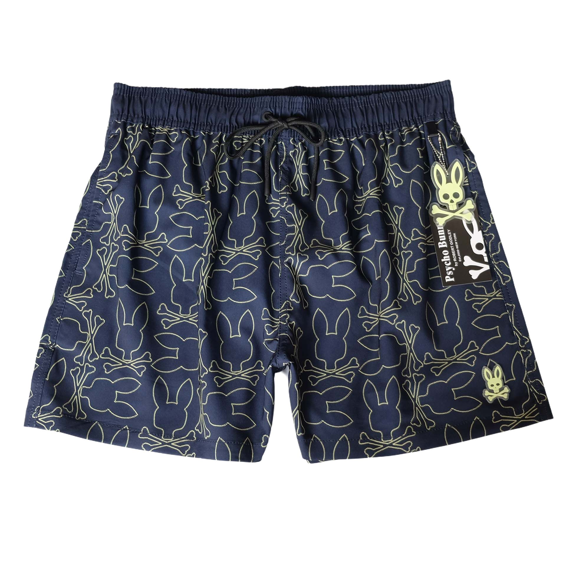 Плавки купальные Мужской Psycho Bunny панталоны Полиэстер золотой ...