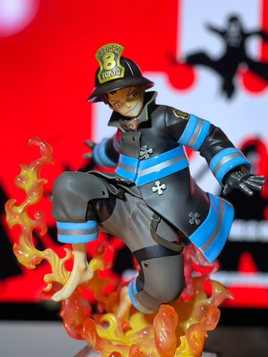 Аниме фигурка Shinra Kusakabe Fire Force ARTFX J 1/8 16cm купить на ...