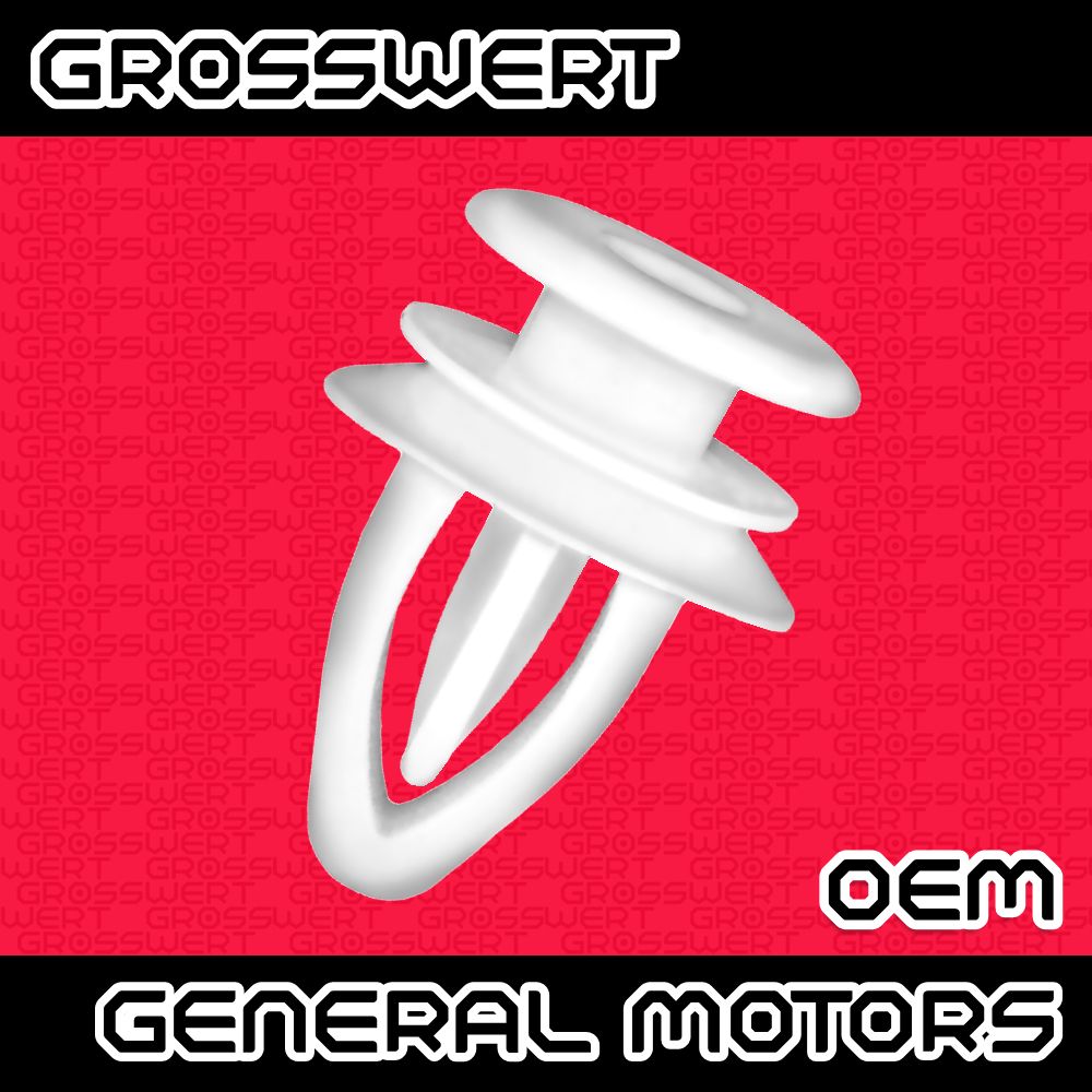 Клипса крепежная автомобильная GROSSWERT, 10 шт. купить c доставкой на ...