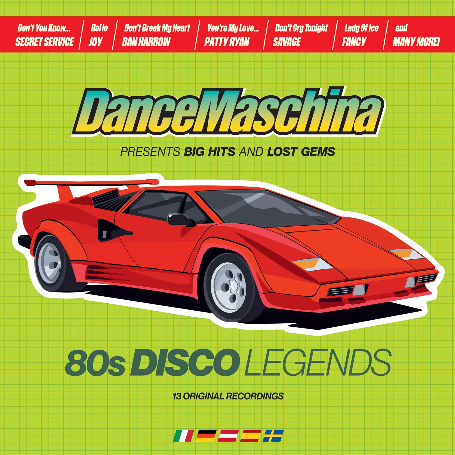 VARIOUS Dancemaschina: 80s Disco Legends (LP) Винил купить на OZON по ...