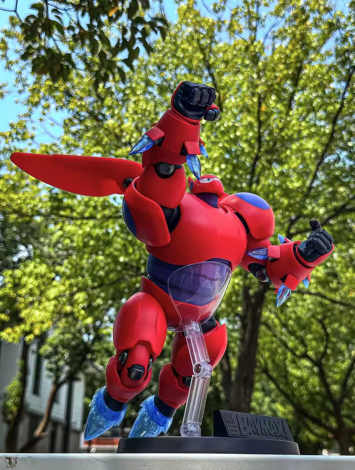 GONG TOYS Model/Фигурка-Baymax/Alloy Skeleton Соберите модель/18CM ...