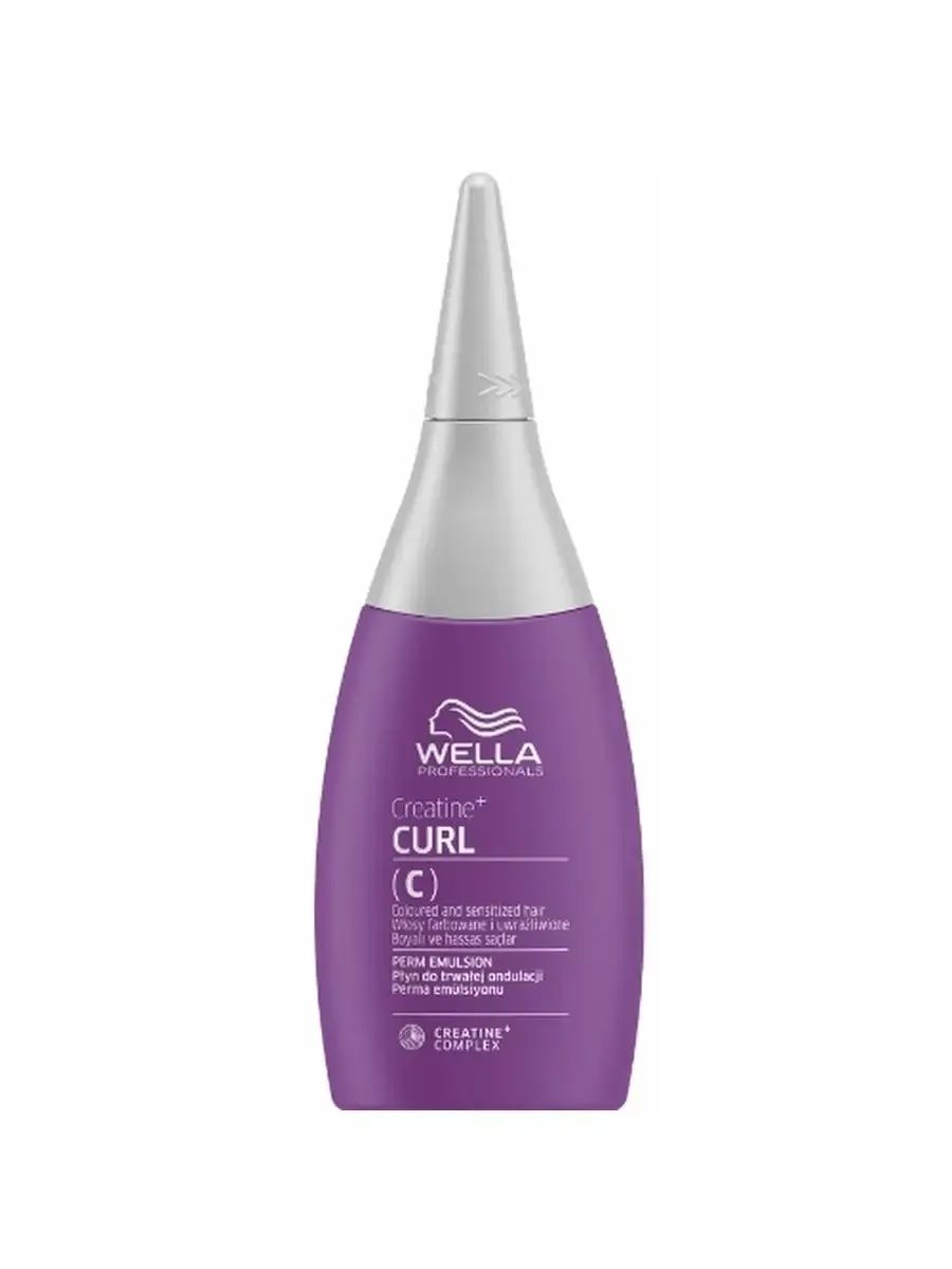 Лосьон Wella Creatine+ Curl C для завивки окрашенных 75 мл купить на ...