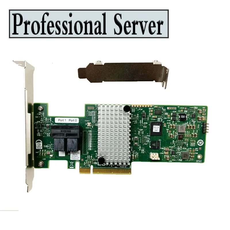 LSI 9340-8i IBM 46C9115 M1215 12 ГБ RAID0.1.10.8портов контроллер рейд ...