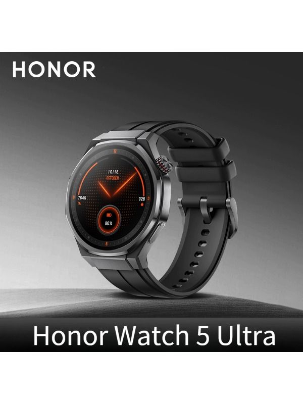 Honor Смарт-часы Honor Watch 5 Ultra, 46mm, черный купить на OZON по ...