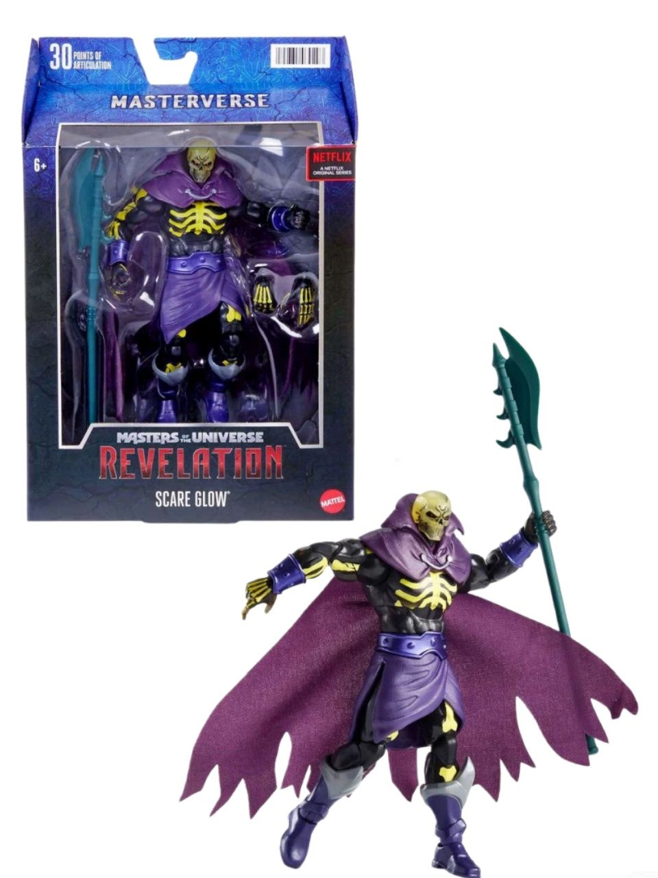 Фигурка Хищник,Masters of the Universe Masterverse Revelation Scareglow ...