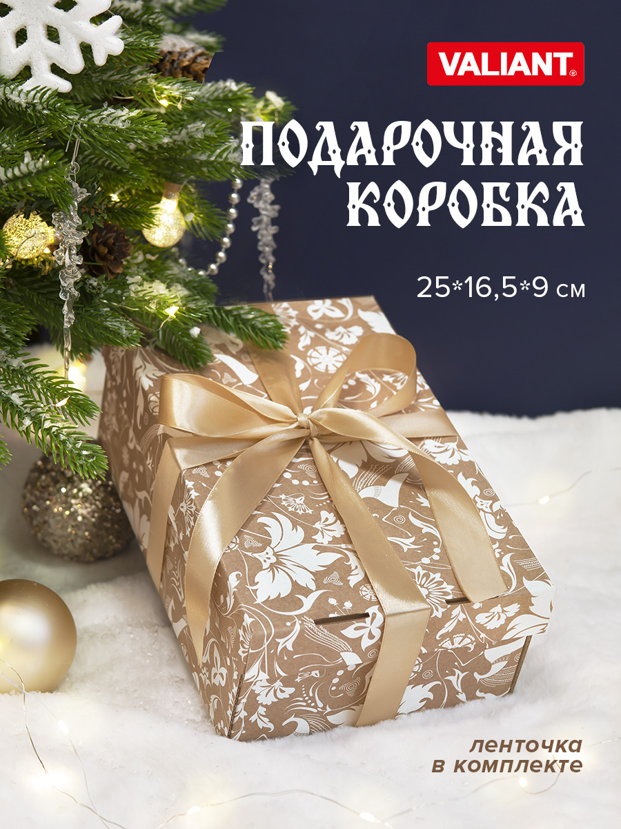 Коробка подарочная новогодняя, подарочная упаковка, 25*16,5*9 см купить ...