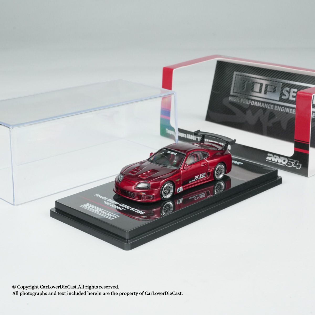 Машинка INNO 1:64 Toyota Supra A80 TOP SECRET Модель легкосплавного ...