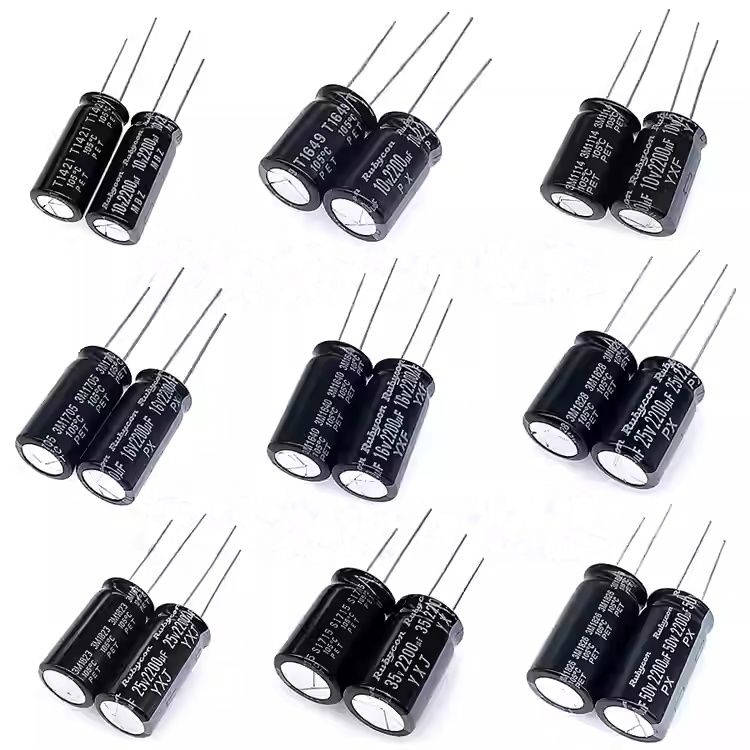 10 шт. 2200мкФ 35В (2200UF 35V 16x31,5мм) импортные алюминиевые ...