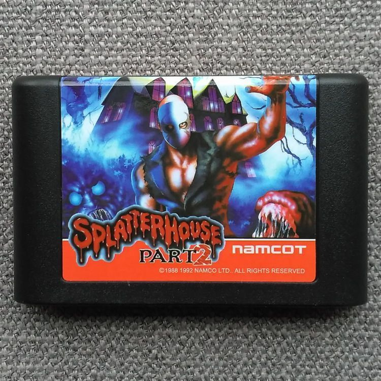 Игровой картридж для приставки 16 bit SEGA:Splatterhouse PART 2 купить ...