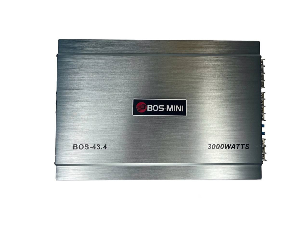 BOS-MINI Усилитель автомобильный, каналы: 4, 3000 Вт - купить с доставкой по выгодным ценам в ...