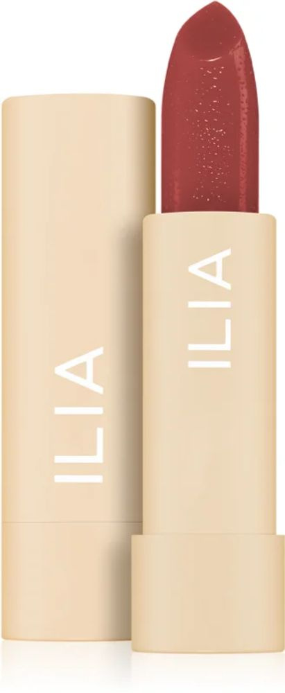 Кремовая увлажняющая помада ILIA Color Block Оттенок: Marsala 4 g ...