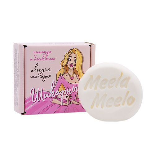 Meela Meelo, Шампунь твёрдый "Шикарный", 85 грамм - купить с доставкой ...