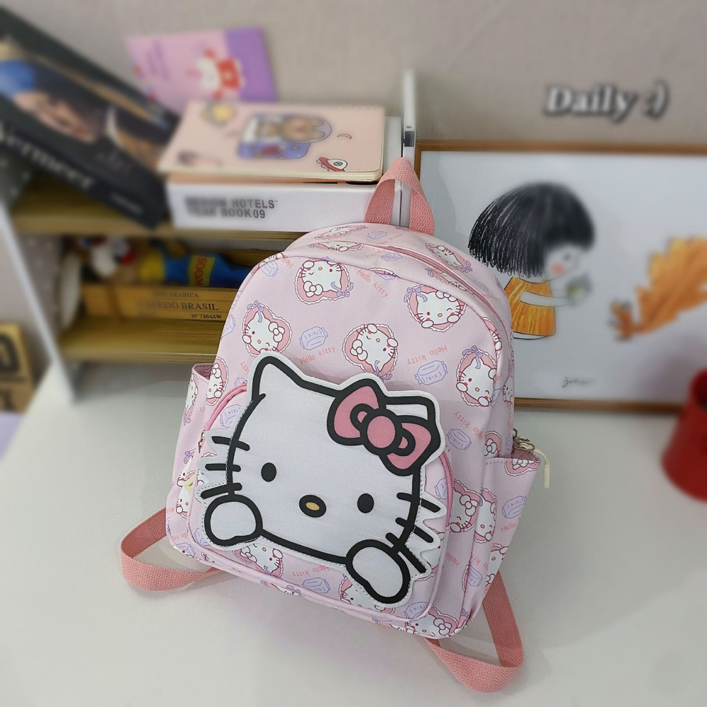 Рюкзак для девочки дошкольный, Hello Kitty - купить с доставкой по ...