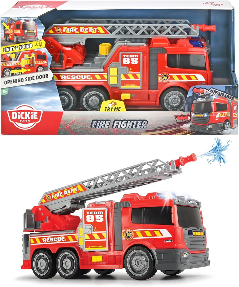 Игрушечный транспорт Dickie Toys Fire Truck Scania - Пожарный ...