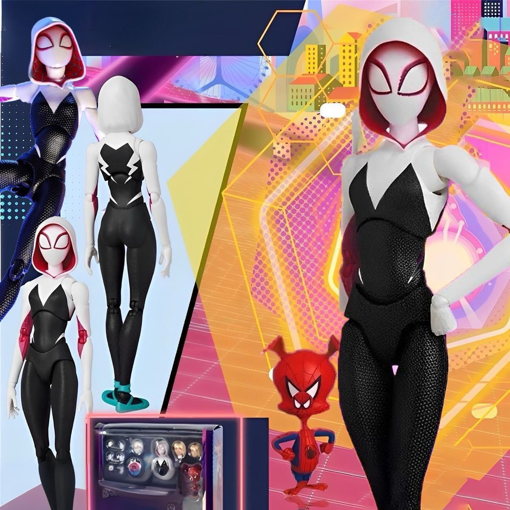 Фигурка Человек паук Через вселенные Гвен Стейси Spider Man Into The