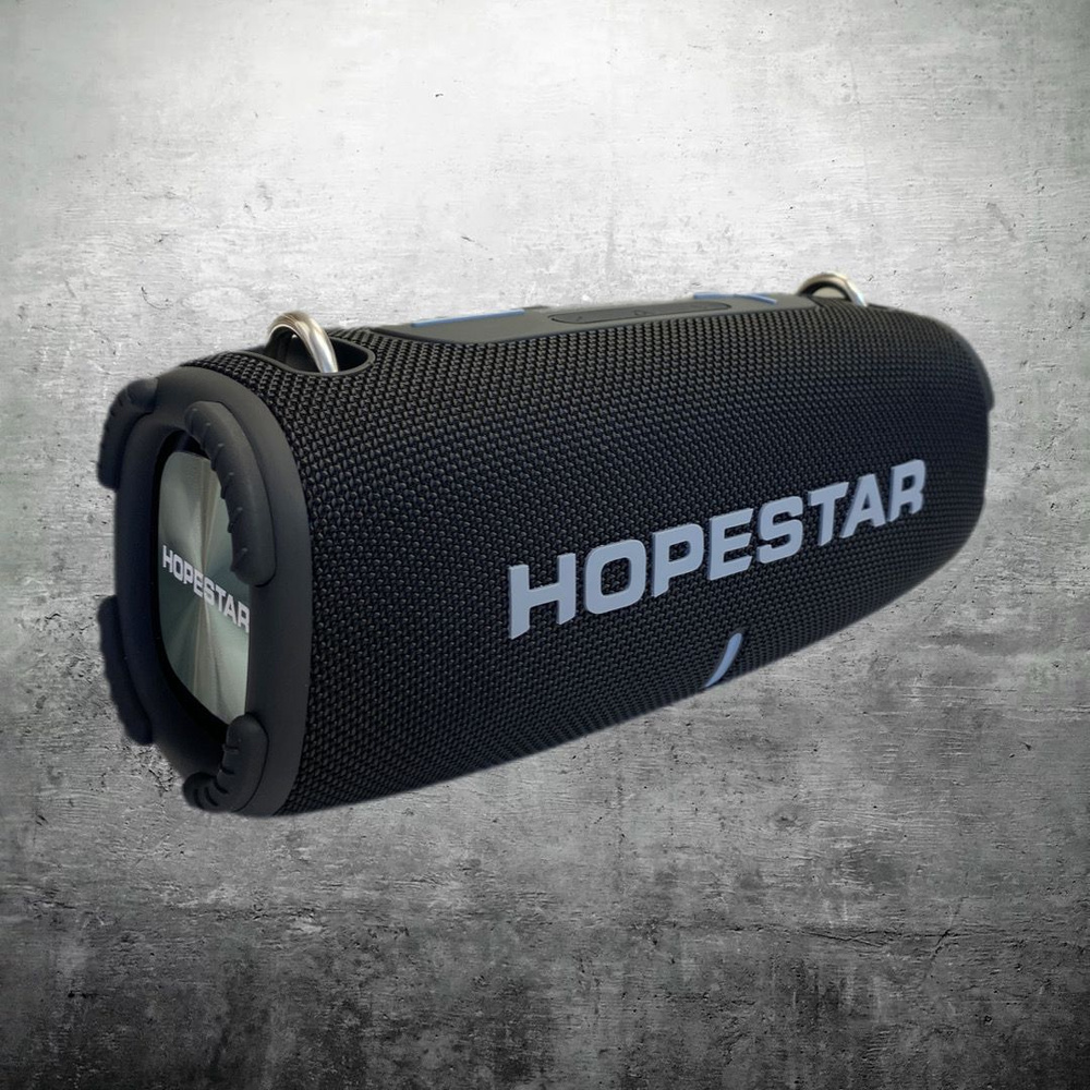 Беспроводная колонка Портативная акустическая стерео колонка Hopestar ...
