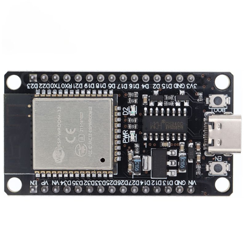 Макетная плата Nodemcu Esp32 Esp Wroom 32 Ch340 Type C Wifi Bluetooth Lua сверхнизкое