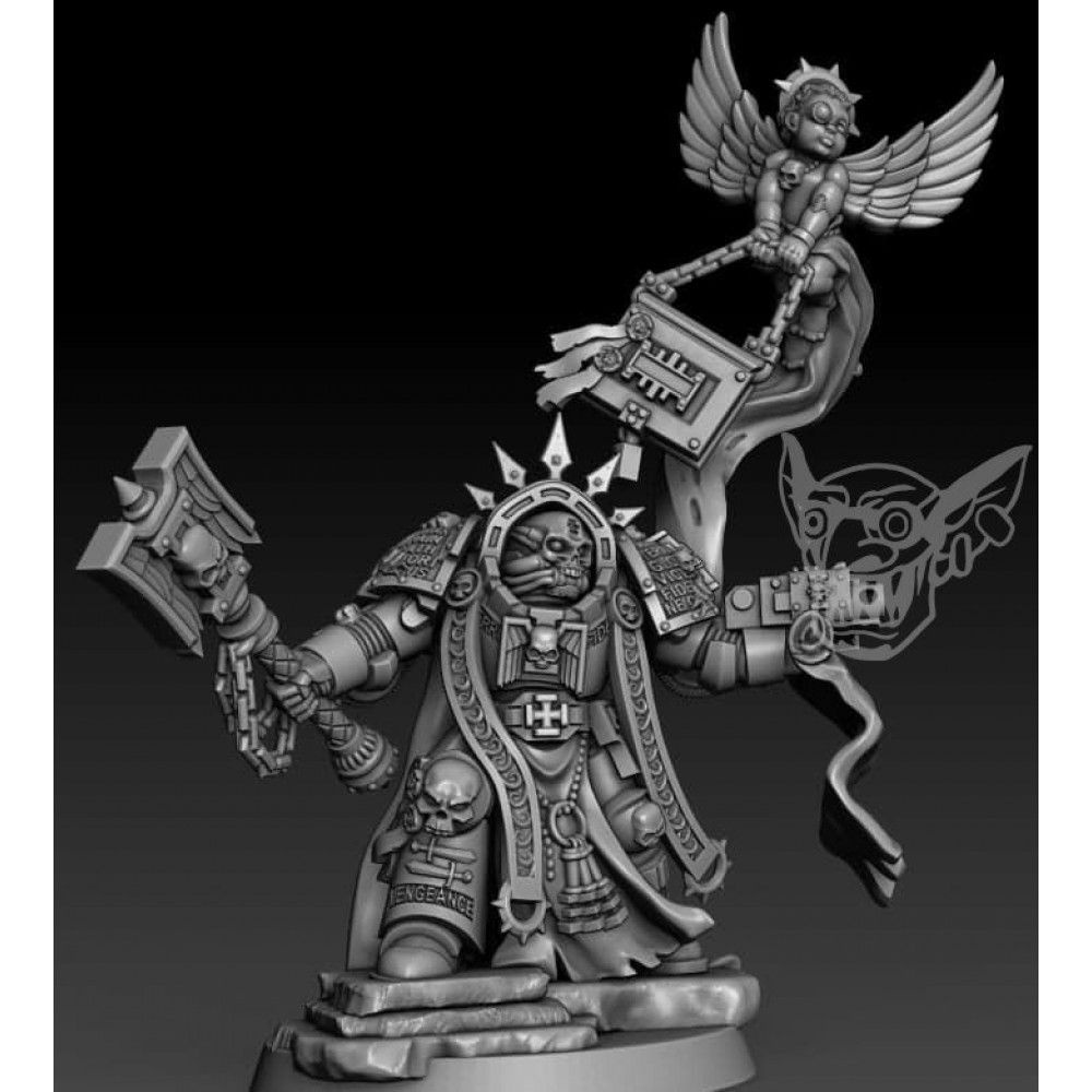 Миниатюра Warhammer 40000. Grey Knights. Капеллан Братства ...