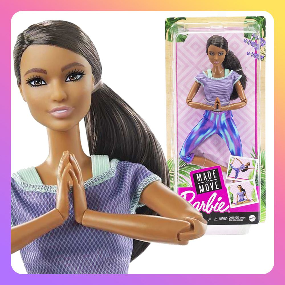 Кукла Барби - Безграничные Движения - Брюнетка (Barbie Made to Move ...