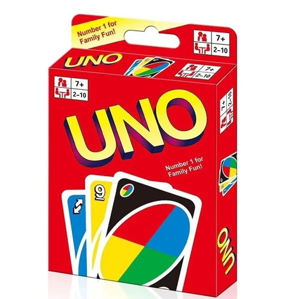 Игровая карта UNO для Настольных игр и Развлечений на вечеринках ...