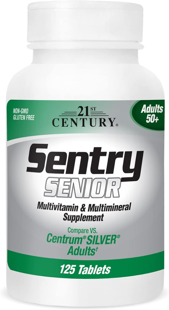 21st Century Sentry Senior 50+ 125 tablets (комплекс витаминов и ...