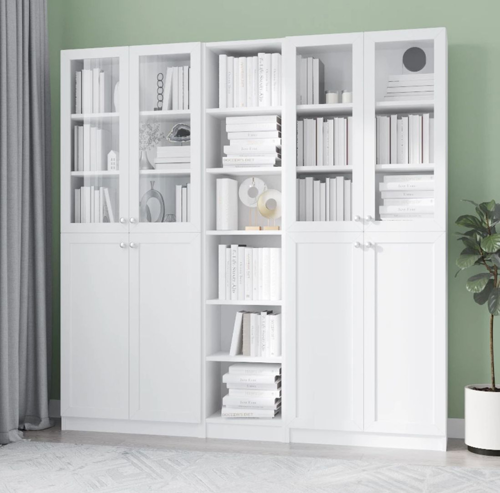 Шкаф книжный Книжный шкаф Индиго, 240x60x200 см - купить по выгодной ...